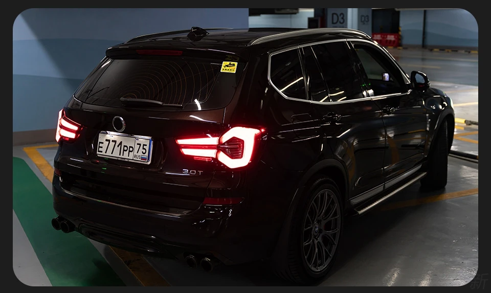 Car Styling Tail Lamp for BMW X3 Tail Lights 2010-2017 F25 LED Tail ...