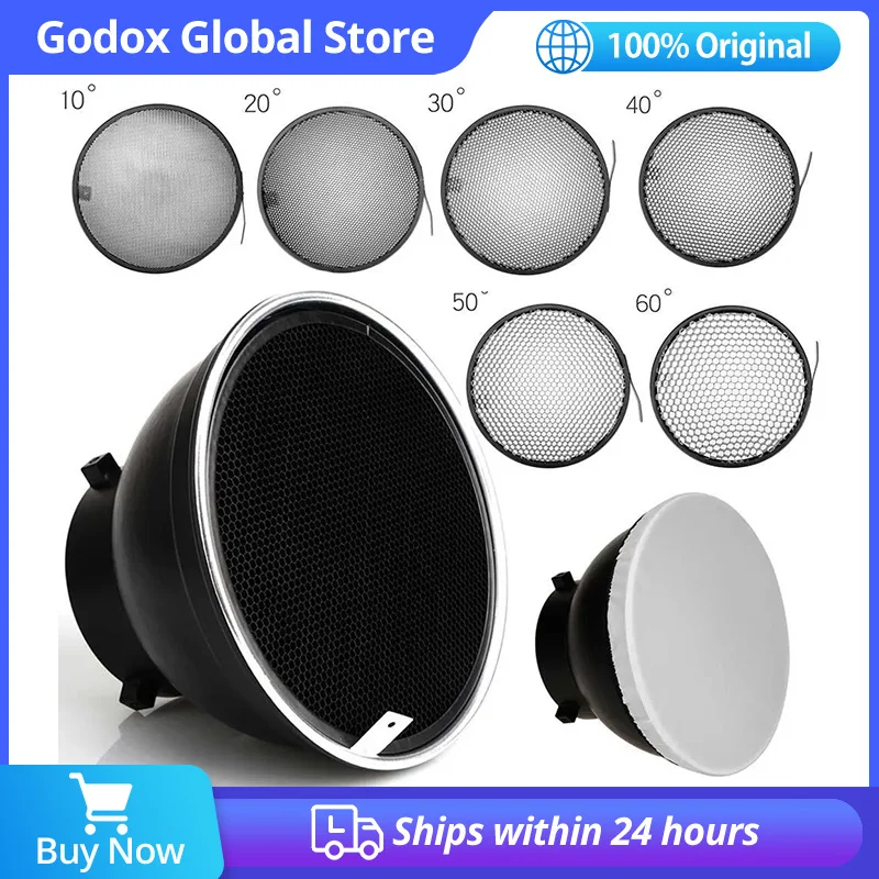 18cm-7inch-Standard-Reflector-Diffuser-with-10-20-30-40-50-60-Degree ...