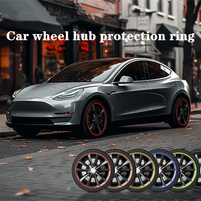 ABS-material-car-hub-anti-collision-anti-scratch-protection-ring-car ...
