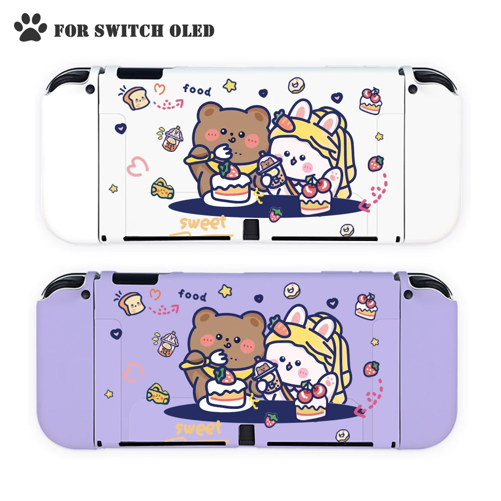 Cute Lovely Cartoon Game Console Case For Nintendo Switch Oled ...