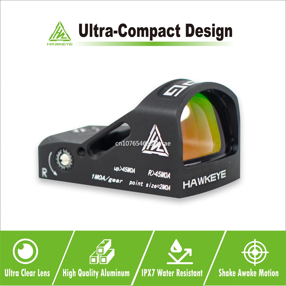 High-Quality-Optics-RPG-Red-Dot-Sight-Collimator-Reflex-RMR-Footprint ...