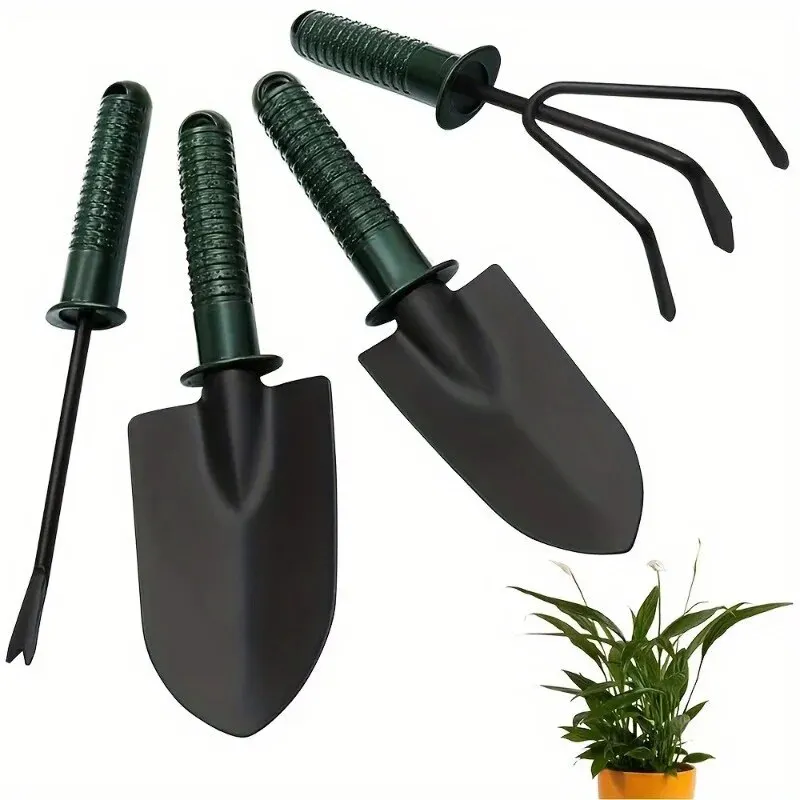 4pcs-Shovel-Pull-Grass-Garden-Shovel-Garden-Fork-Garden-Set-Four-Sets ...