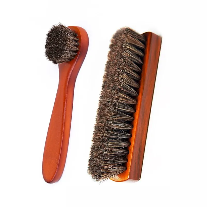 Kit-de-cepillos-de-pulido-de-zapatos-de-CRIN-cuidado-de-botas-de-cuero ...