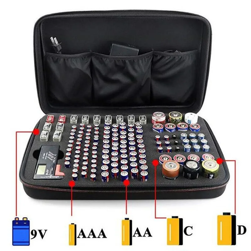 Battery-Organizer-Storage-Box-Fireproof-Waterproof-Explosionproof ...