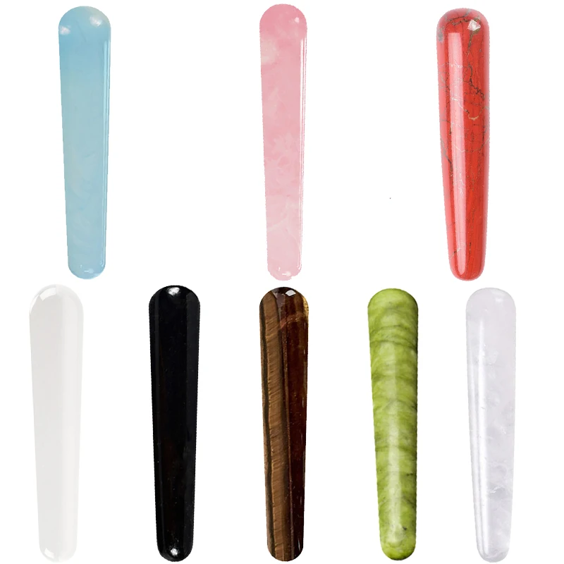 Natural-Rose-Quartz-Yoni-Wand-White-Crystal-Massage-Wand-Trigger-Point ...