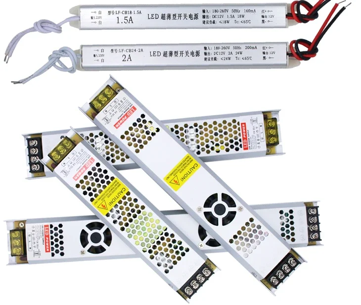 LED-lightbox-dedicated-12V-ultra-thin-linear-power-supply-400W-card ...