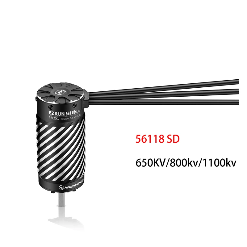HobbyWing EzRun 56118 SD 650KV/800kv/1100kv Brushless Electric Motor 8 ...