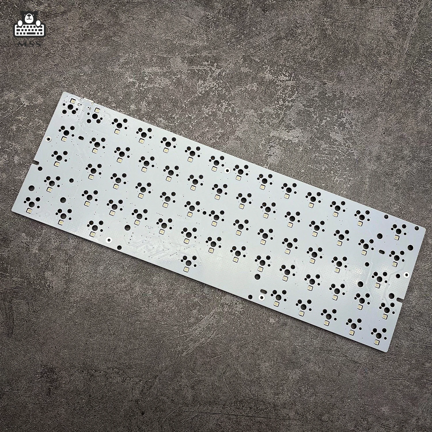 64 Keys Hotswap RGB PCB Mechanical Keyboard PCB VIA Support Wired Type ...