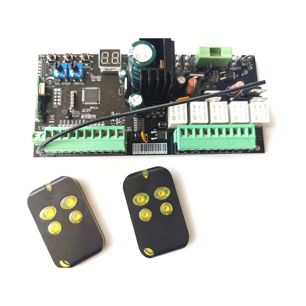 Universal Control Board For Swing Gate Opener 12V 24V Remote Control ...