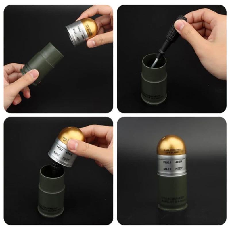 1-2-3pcs-Mini-Storage-Case-Airsoft-Display-M433-HEDP-40mm-Cartridge ...
