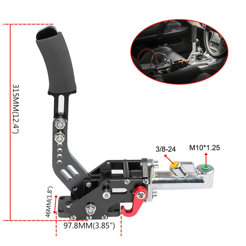 Car-Racing-Games-Hand-Brake-Hydraulic-Handbrake-Master-Cylinder-E-Brake ...