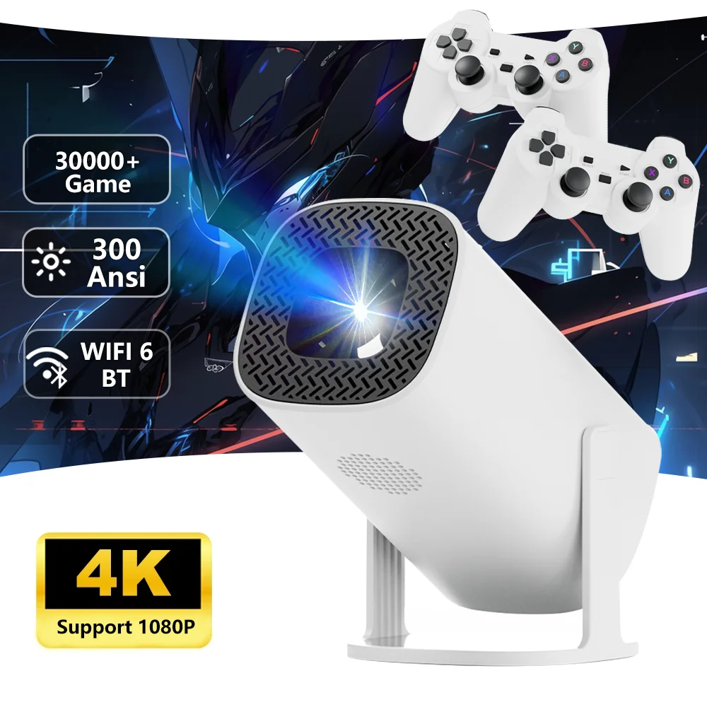 4K-P30-MAX-Projector-300Ansi-With-Video-Game-Consoles-36000-Allwinner-H713-Android11-Smart ...