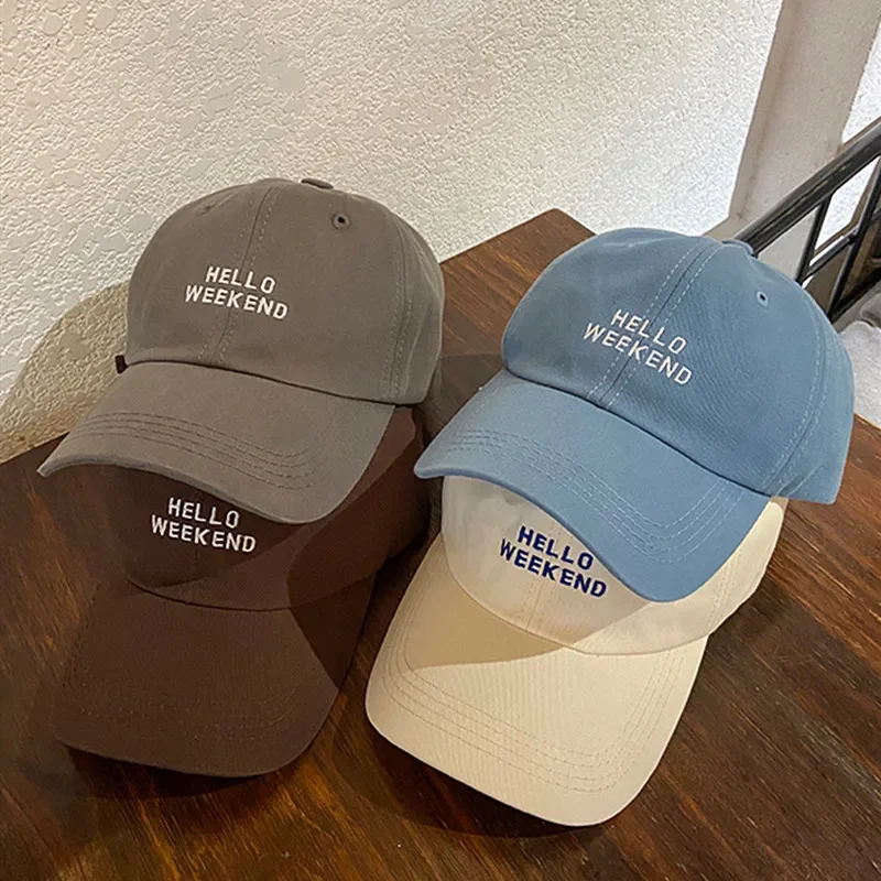 Baseball-Cap-With-Classic-Adjustable-Fastner-Fashion-Letter-Weekend-For ...
