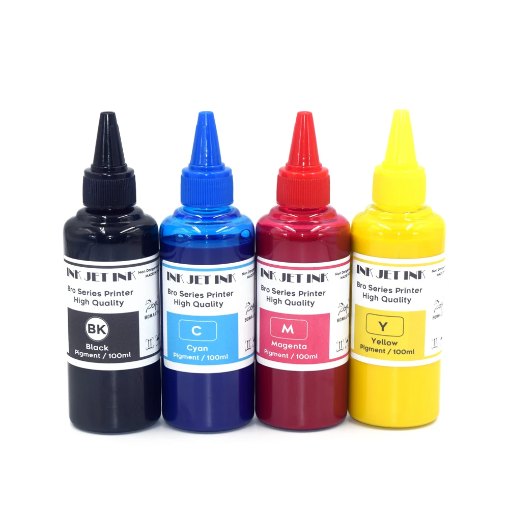 4-100ml-Pigment-Ink-for-Brother-LC3617-LC3619-for-Brother-J2330-J2730 ...