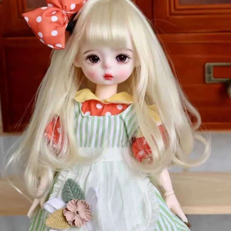 BJD-Doll-1-6-30CM-Full-Set-Joint-Cute-Reborn-MakeUp-Female-Dollls ...
