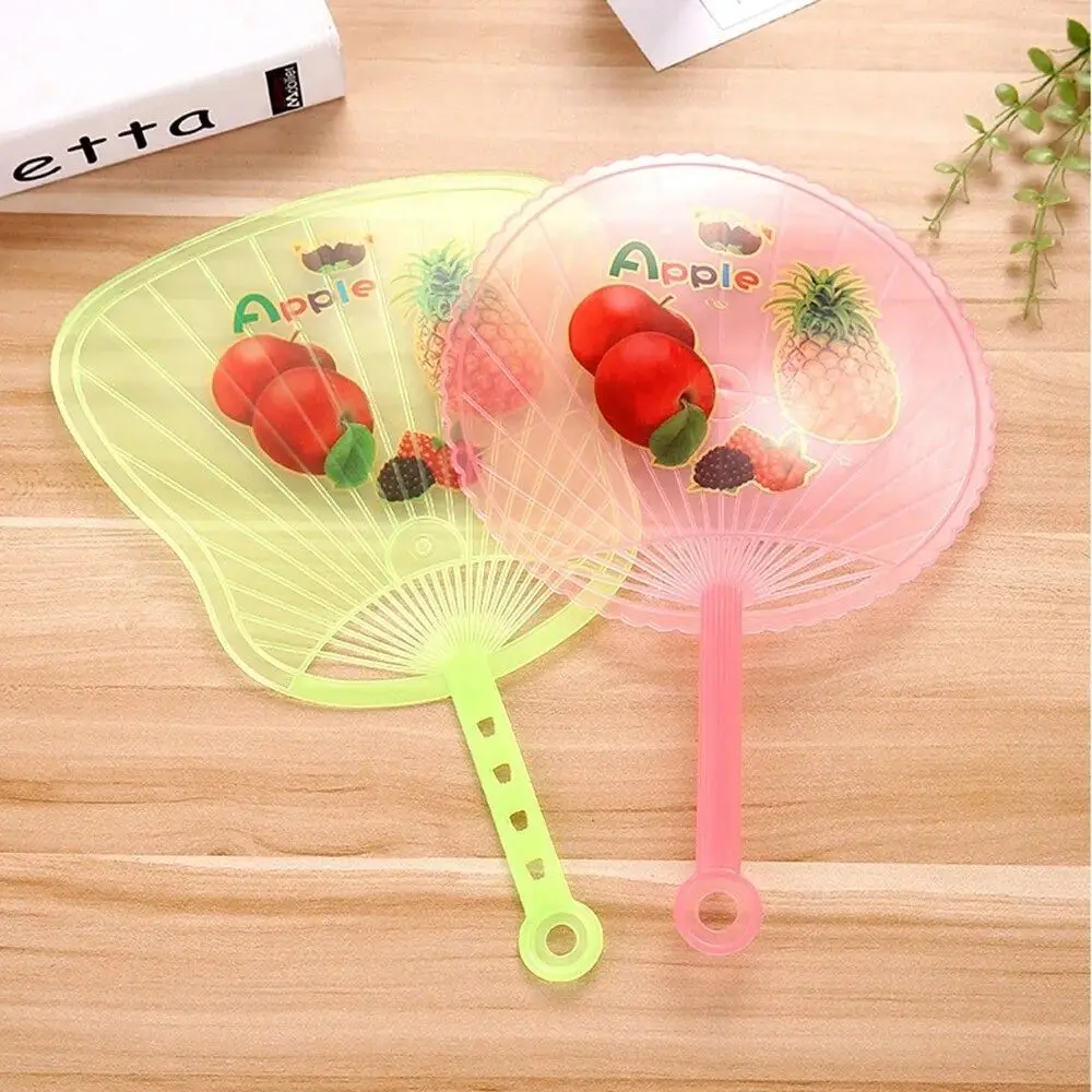 Cartoon-Children-Cartoon-Fan-Funny-Plastic-Cute-Print-Gift-Fan-Handheld ...