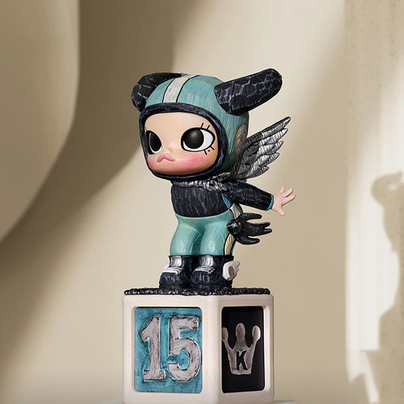 POP MART-estatuas de aniversario de MOLLY, Caja misteriosa clásica ...