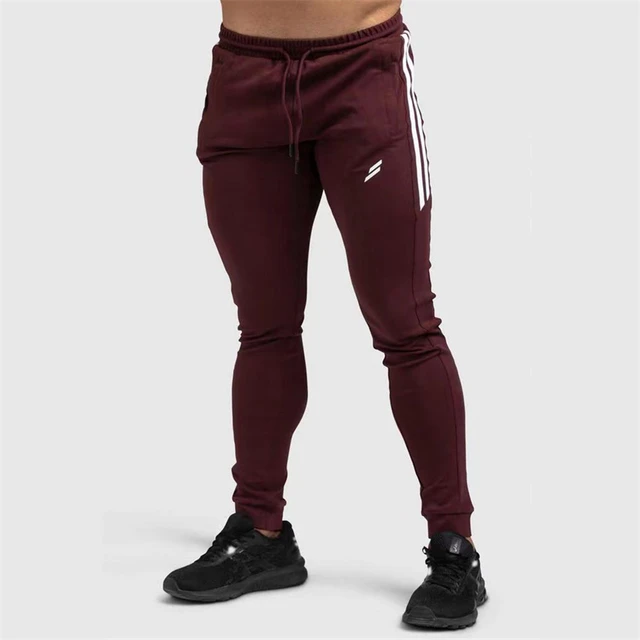 Comfortable Cotton Men's Gym & Bodybuilding Trousers - Men's Fitness ...