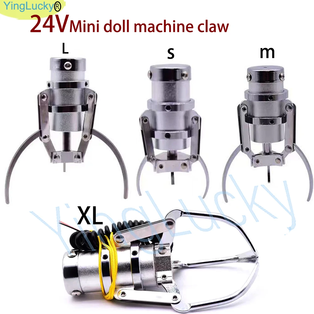 Mini-garra-de-24V-con-bobina-para-gr-a-kit-de-bricolaje-m-quina-de ...