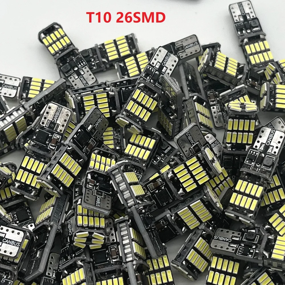 wholesale CANBUS T10 26SMD 4014Chips T10 Led 194 501 White Signal Lamp ...