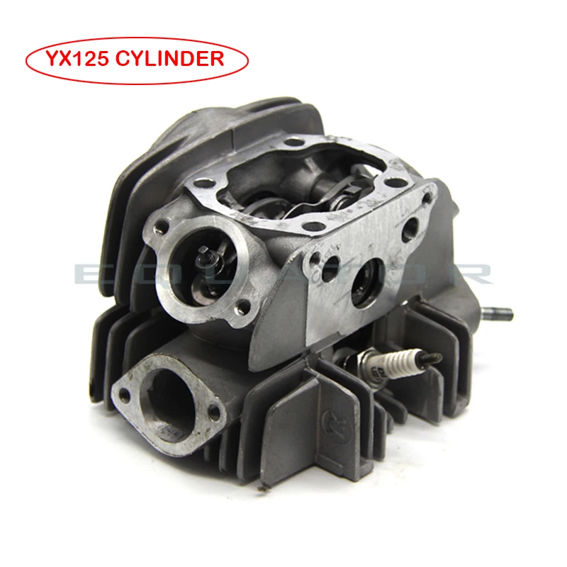Motorcycle pit dirt parts Yingxinag YX125 CYLINDER HAED FOR YX125 125 ...