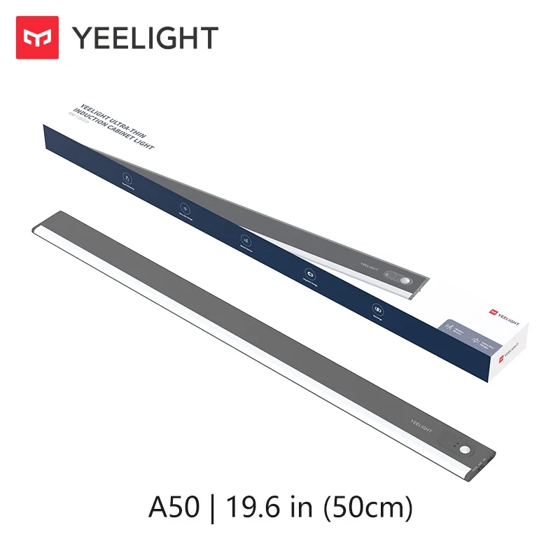 Yeelight Ultra Thin Induction Cabinet Light A50 4000K Rechargeable ...