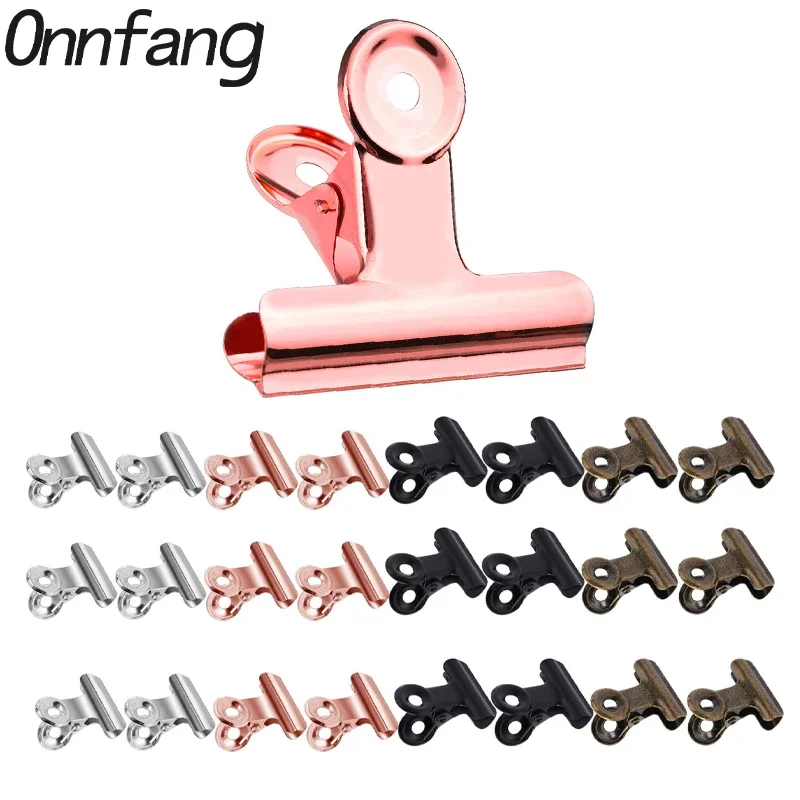 20pcs-Mini-Bulldog-Clips-Office-Finishing-Clip-Stainless-Steel-Paper ...