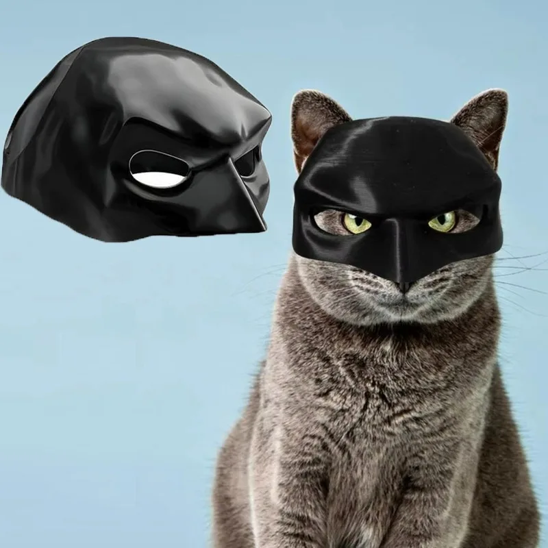 Black Bat Cat Avenger Mask Halloween Cosplay Hat Cat Funny Toys Cool ...