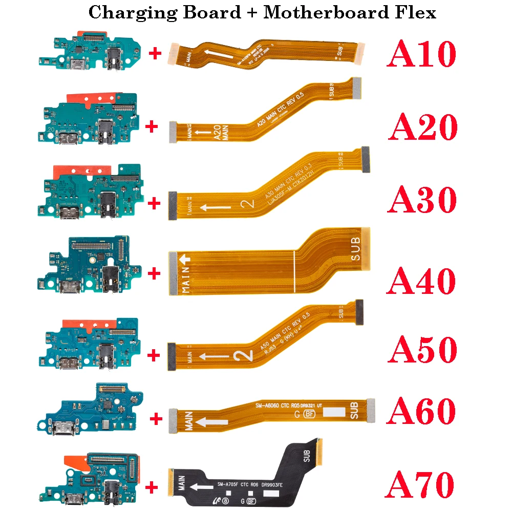 USB Fast Charging Charger Main Motherboard Flex Cable For Samsung ...