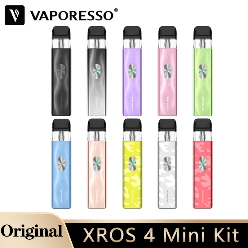 Original-Vaporesso-XROS-4-Mini-Pod-Kit-E-Cigarette-1000mAh-Battery-3ml ...