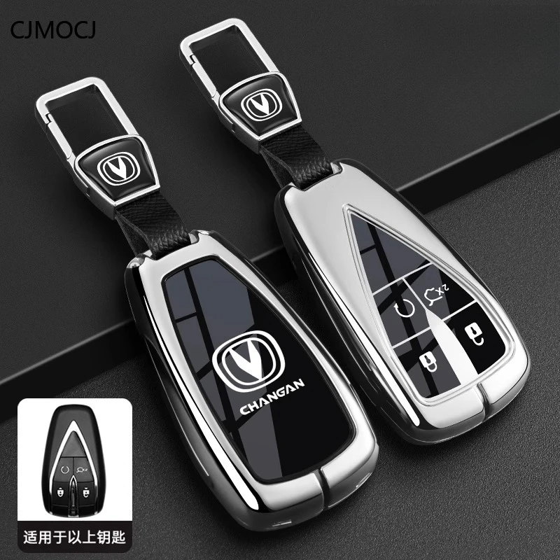 Premium Zinc Alloy Key Cover Case for Changan 4th Gen CS75 Plus/Eado ...