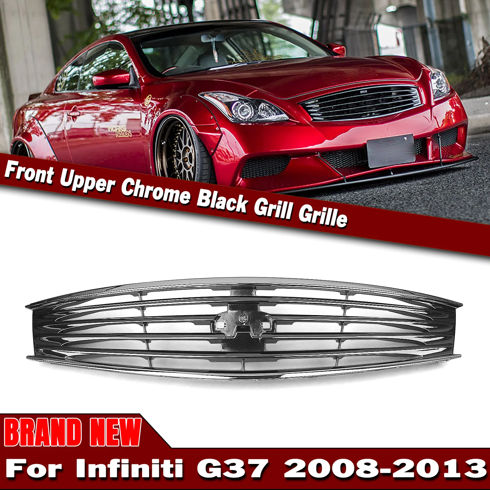 Racing Grills For Infiniti G37 2 Door Coupe 2008 2013 Q60 2014 2015 ...