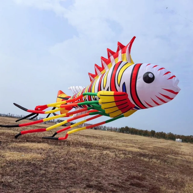 New Lion Fish kites flying soft kites for adults kites fabric ...