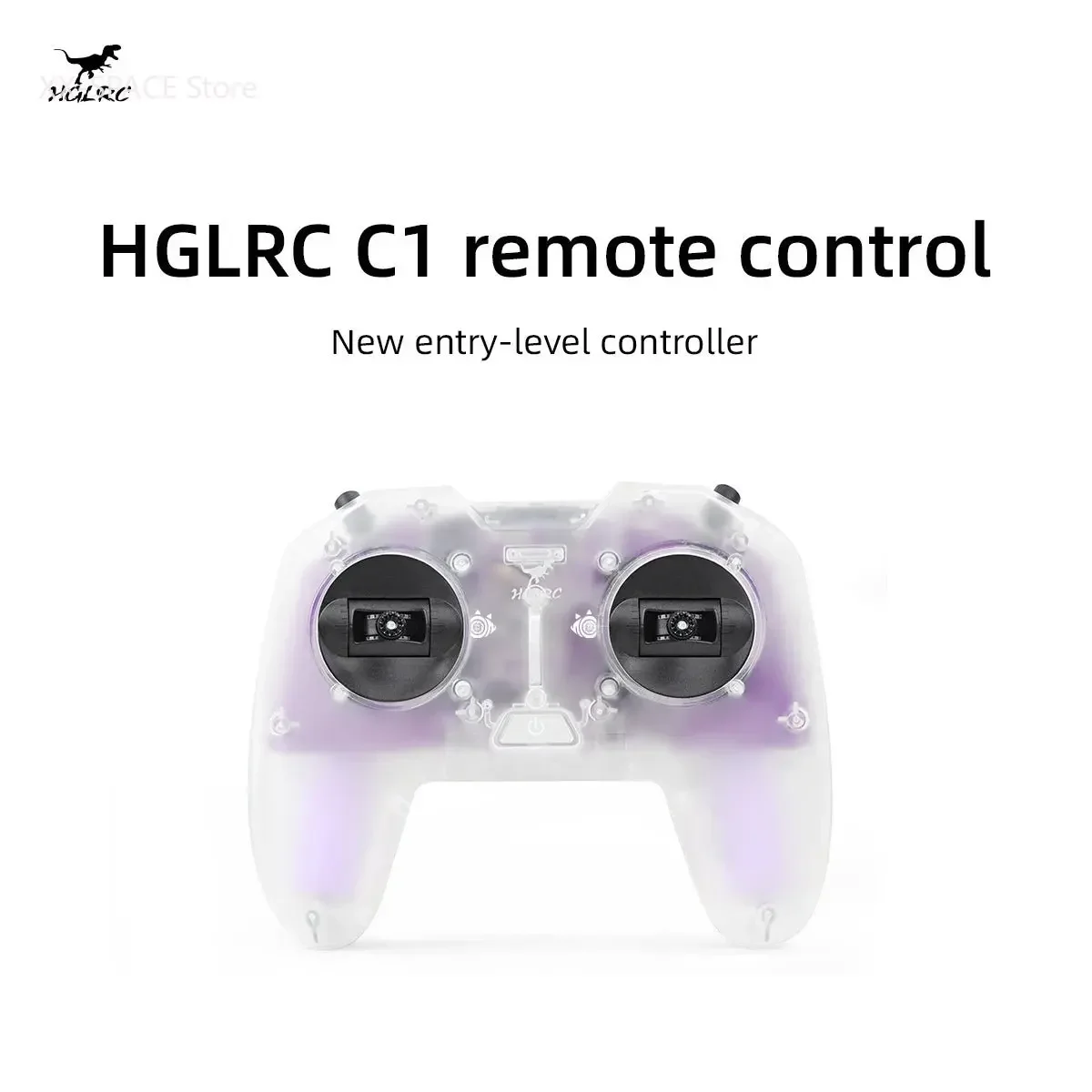 HGLRC C1 Remote Controller Built-in 500mW ELRS 2.4G TX Module with ...