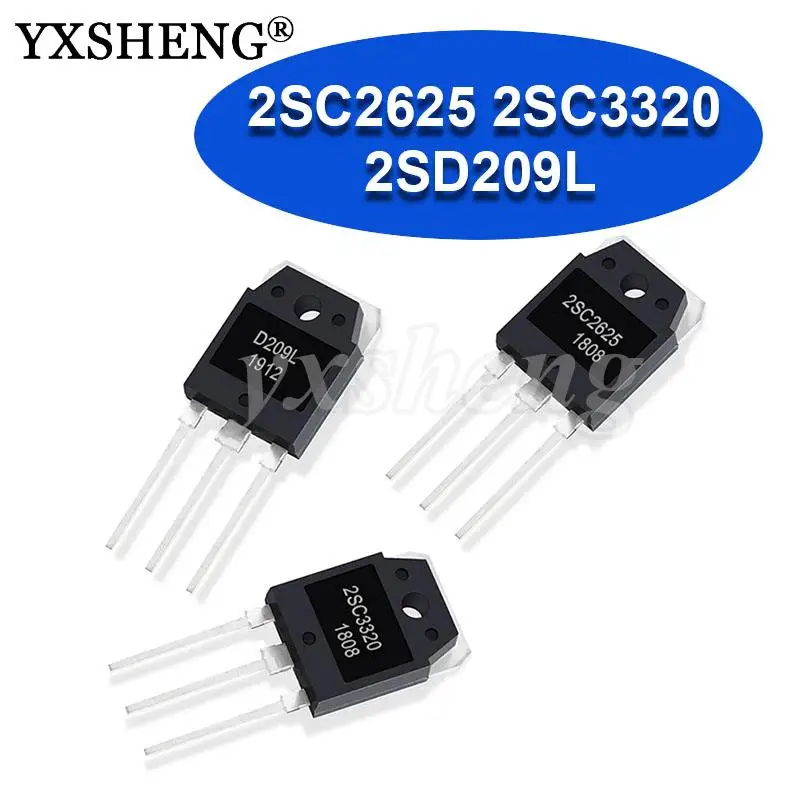 1Pcs-2SD209L-D209L-D209-TO-3P-Transistor-2SC2625-2SC3320-C2625-C3320 ...