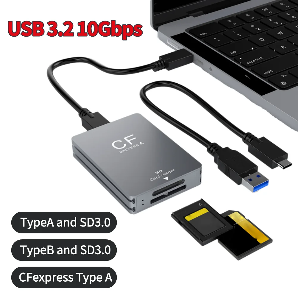 2-in-1-CFexpress-Type-A-SD-Card-Reader-CF-Express-Card-Reader-Type-A ...