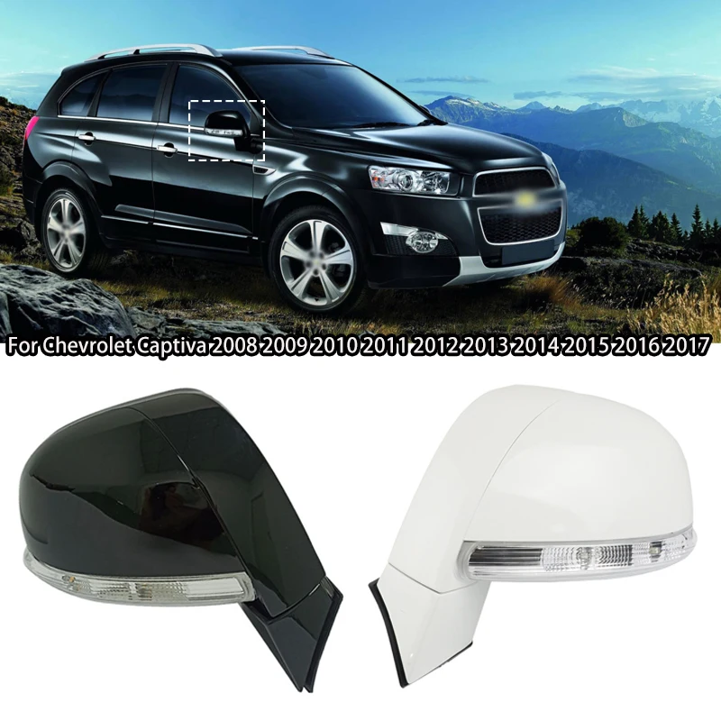 Car Rearview Side Mirror Assembly For Chevrolet Captiva 2008-2017 Auto ...