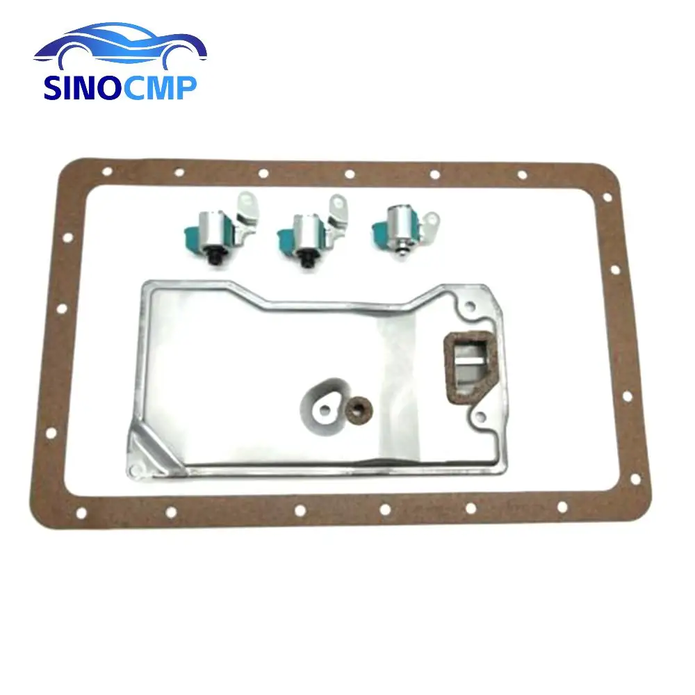 A340 AW4 Transmission Solenoid Service Filter Kit TCC Lock up Shift For ...
