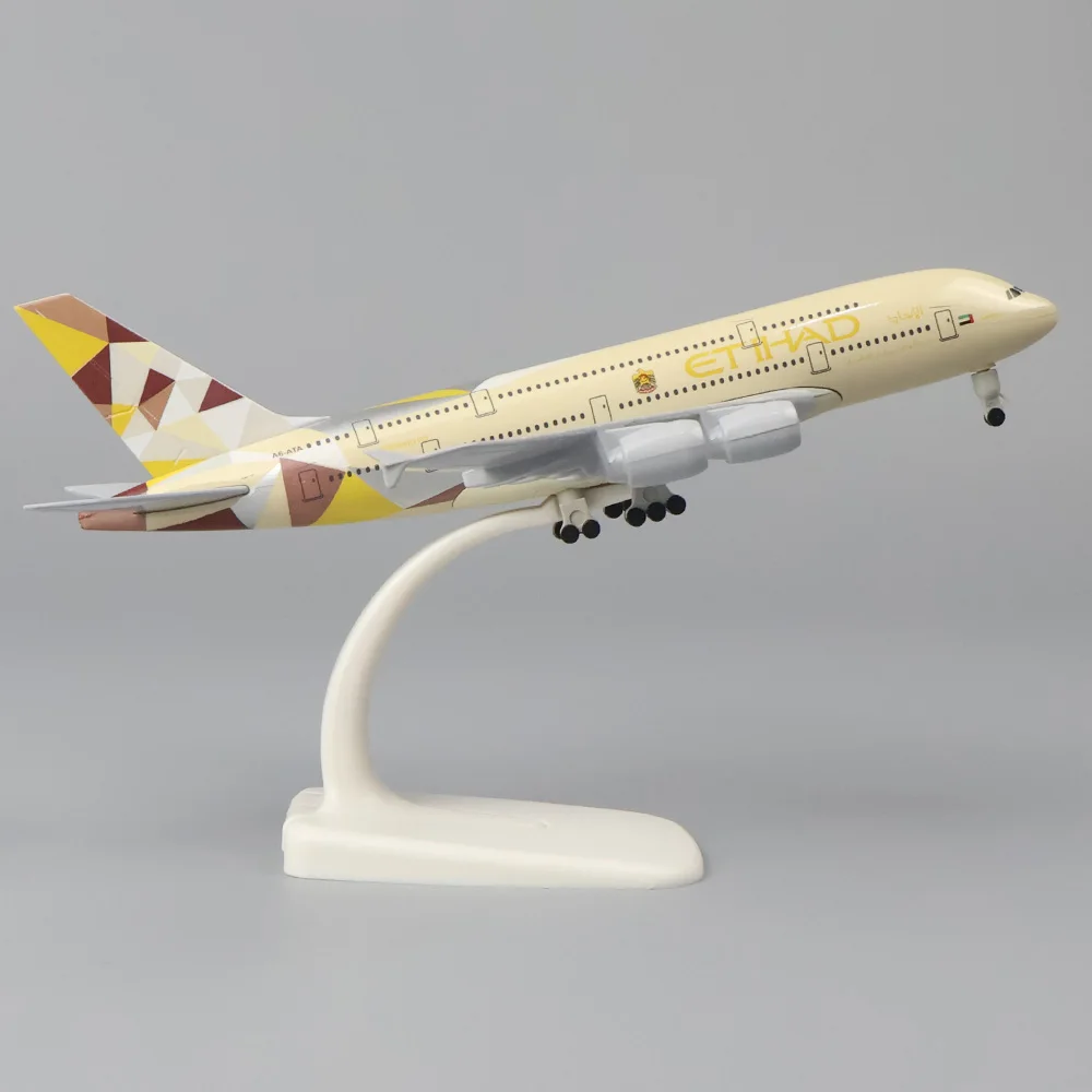 Metal-Aircraft-Model-20-Cm-1-400-Etihad-A380-Metal-Replica-Alloy ...