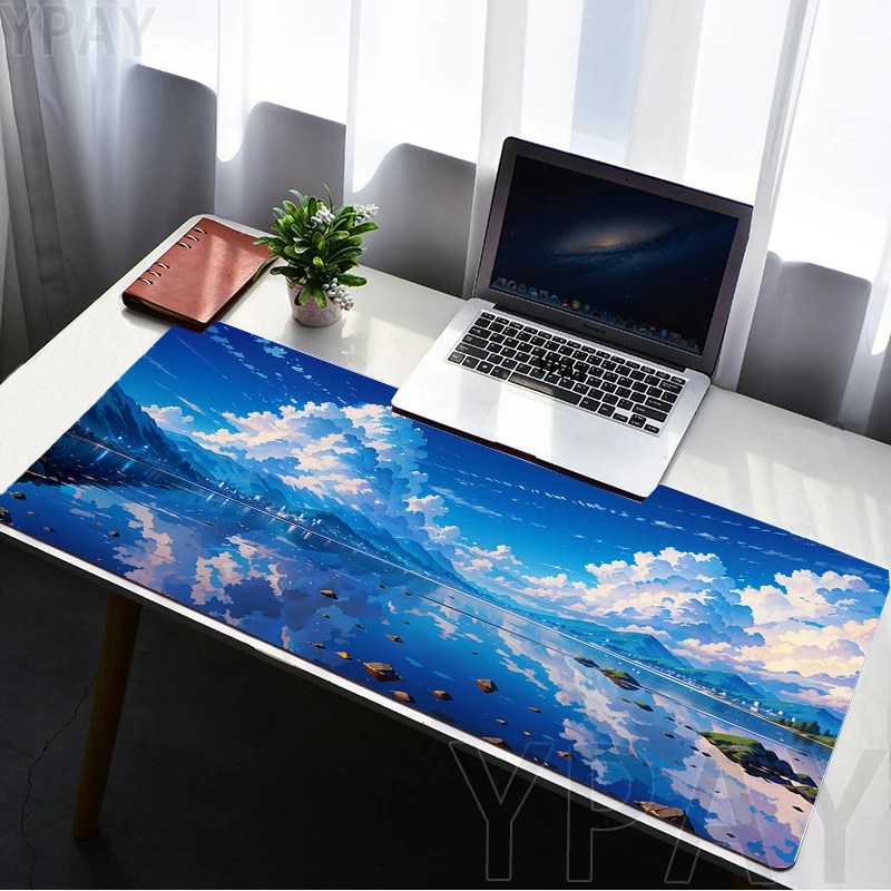 Est-tica-Grande-Gamer-Mousepad-Esteiras-De-Mesa-De-Paisagem-Do-C-u ...