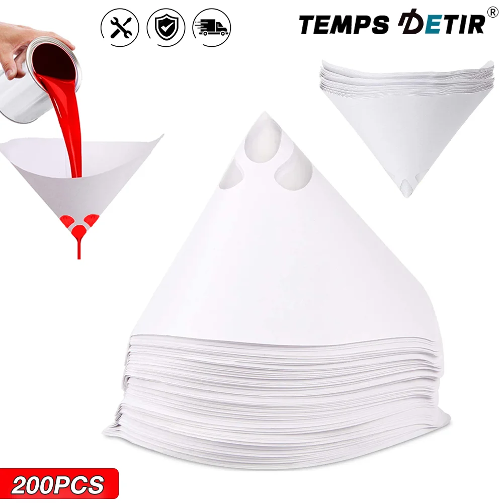 200pcs-Paint-Filters-Disposable-Paper-Paint-Filters-For-Car-Spray ...