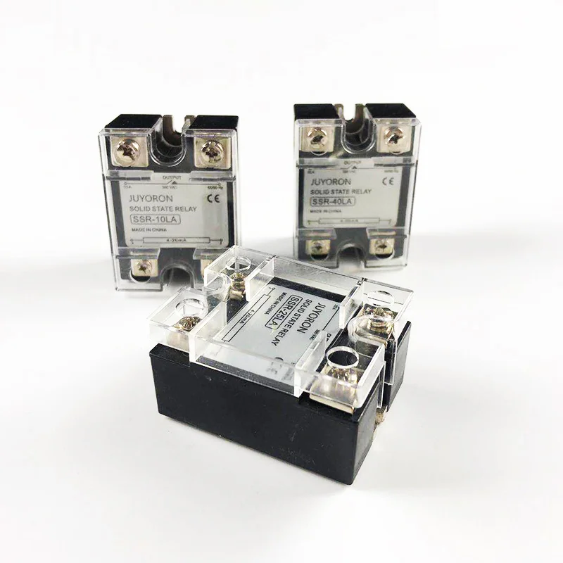 Industrial Temperature Control Relay 25A Solid State Relay With 0-10V ...