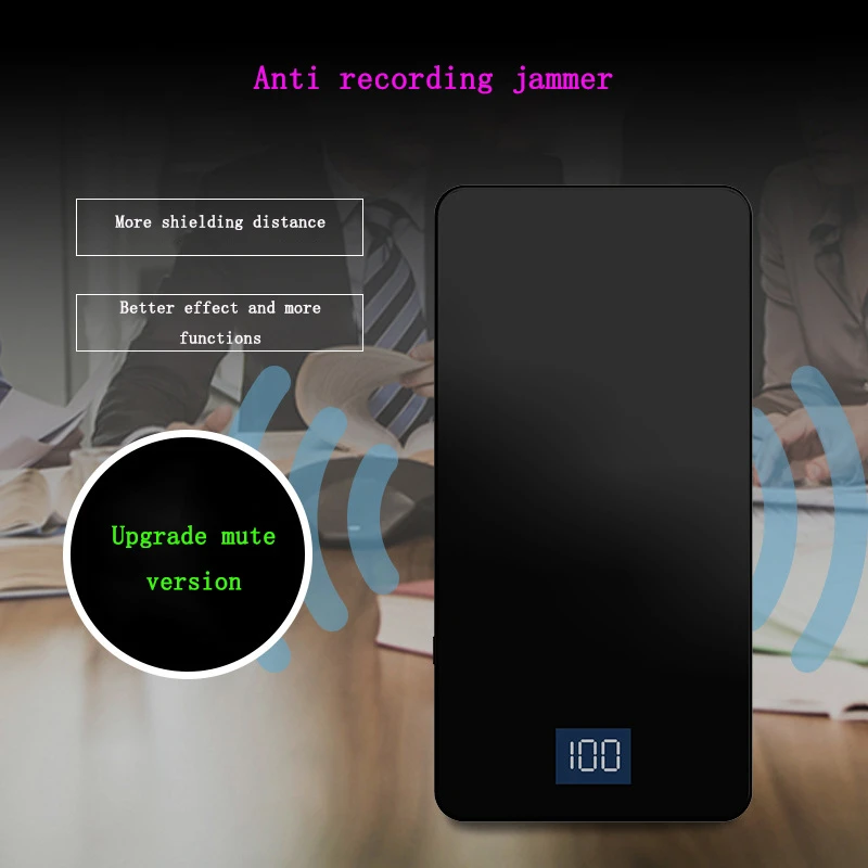 Anti Recording Shield Recorder Interference Device Handheld Portable ...
