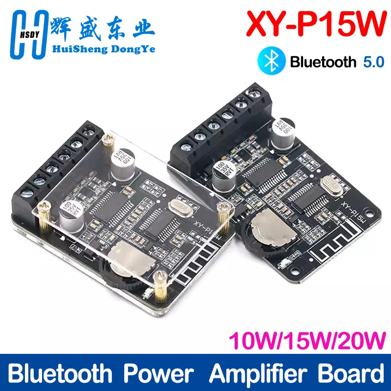 10W-15W-20W-Stereo-Bluetooth-5-0-Power-Amplifier-Board-12V-24V-High ...