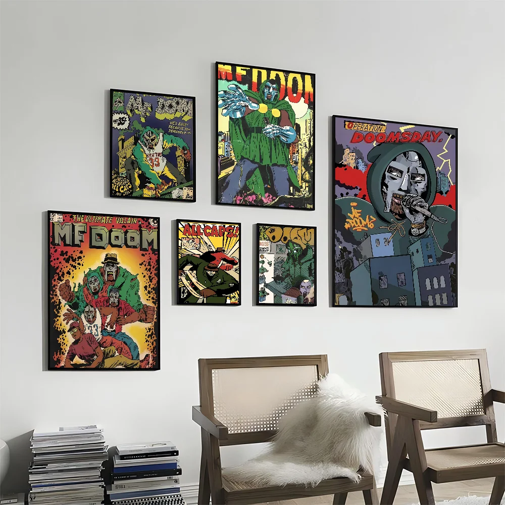 1PC-MFDoom-Poster-Movie-Sticky-Posters-Retro-Kraft-Paper-Sticker-DIY ...