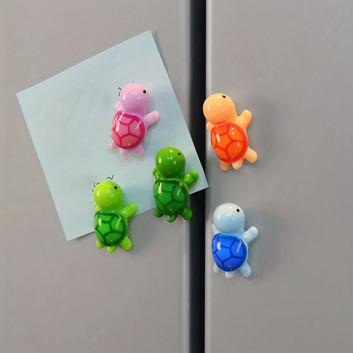 5/10pcs Cute Turtle Refrigerator Magnet Kitchen Office Whiteboard ...