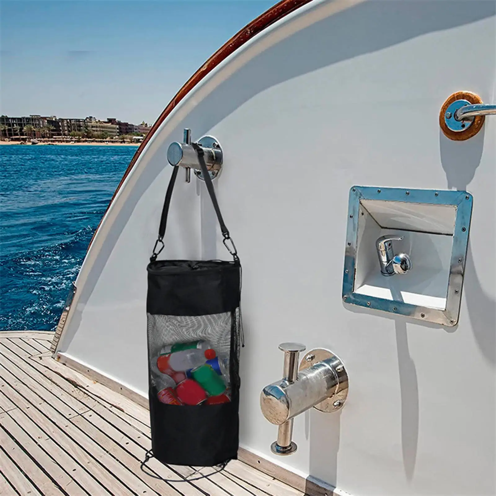 Portable-Boat-Trash-Bag-Marine-Accessories-Durable-Reusable-Garbage ...
