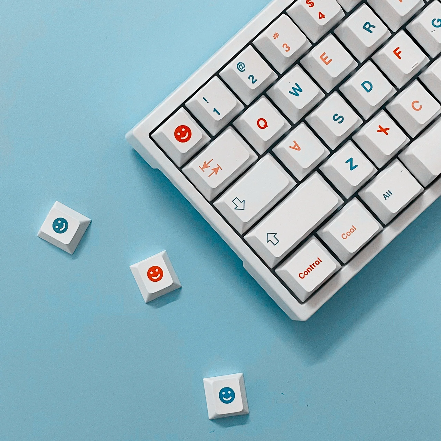 128 Keys/set GMK Cool Kids Keycaps PBT Dye Subbed Key Caps Cherry ...