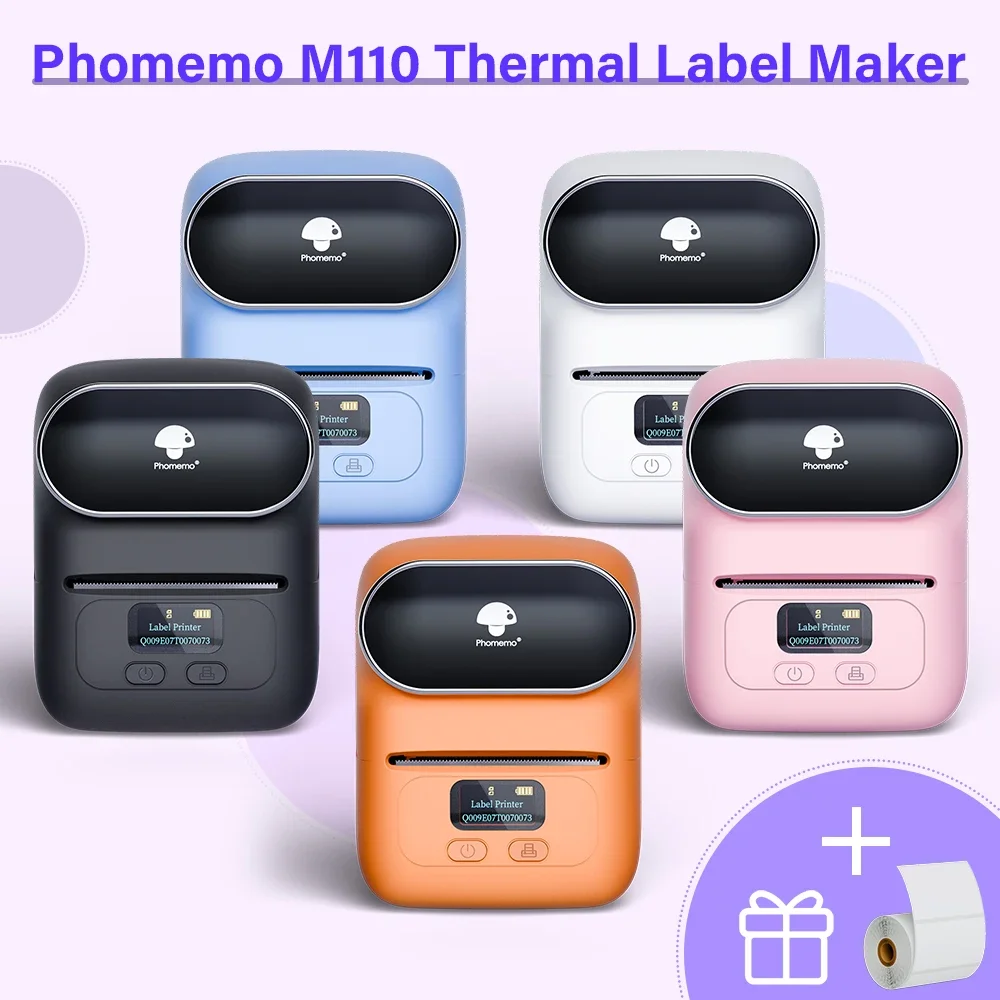 Phomemo-Impresora-t-rmica-inal-mbrica-M110-m-quina-de-impresi-n-Port ...