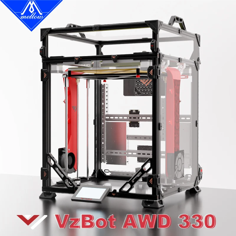 Mellow Genuine DIY VzBoT AWD 330 VZ330 3D Printer Kit For High Quality ...